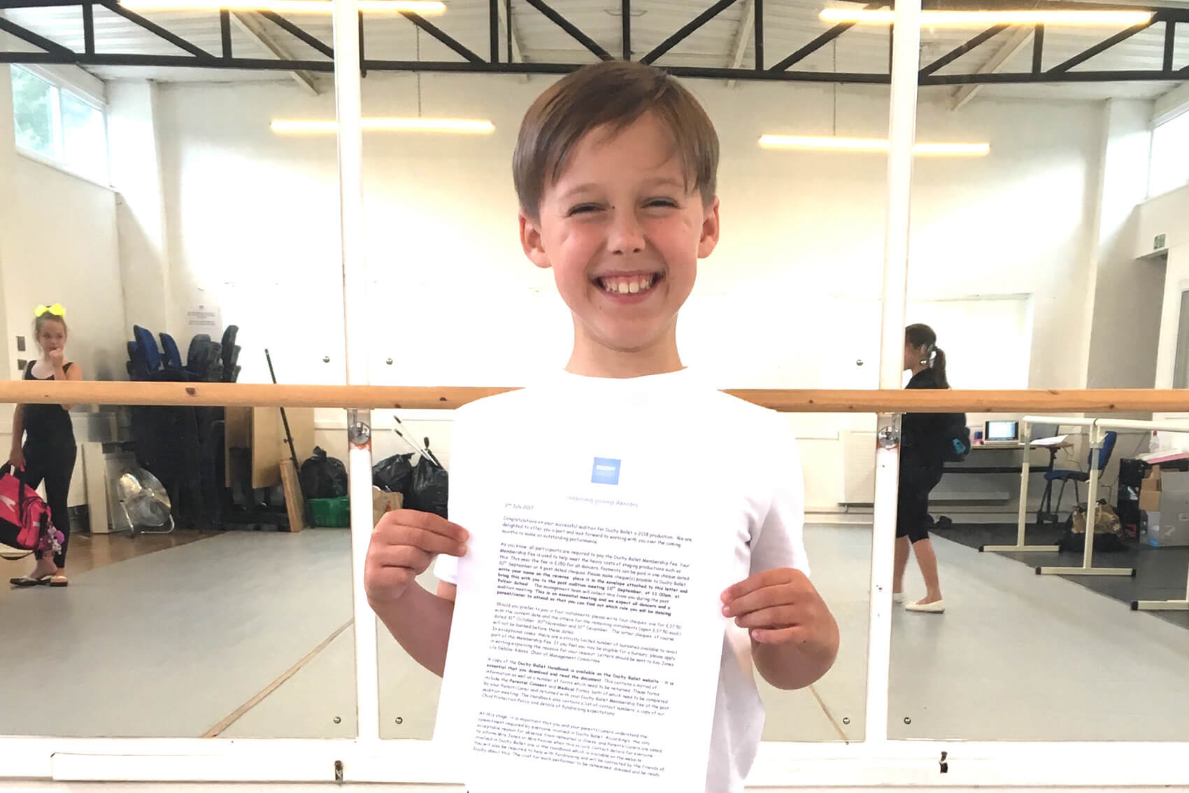 VOX Student makes it into the Duchy Ballet | VOX Dance Studios